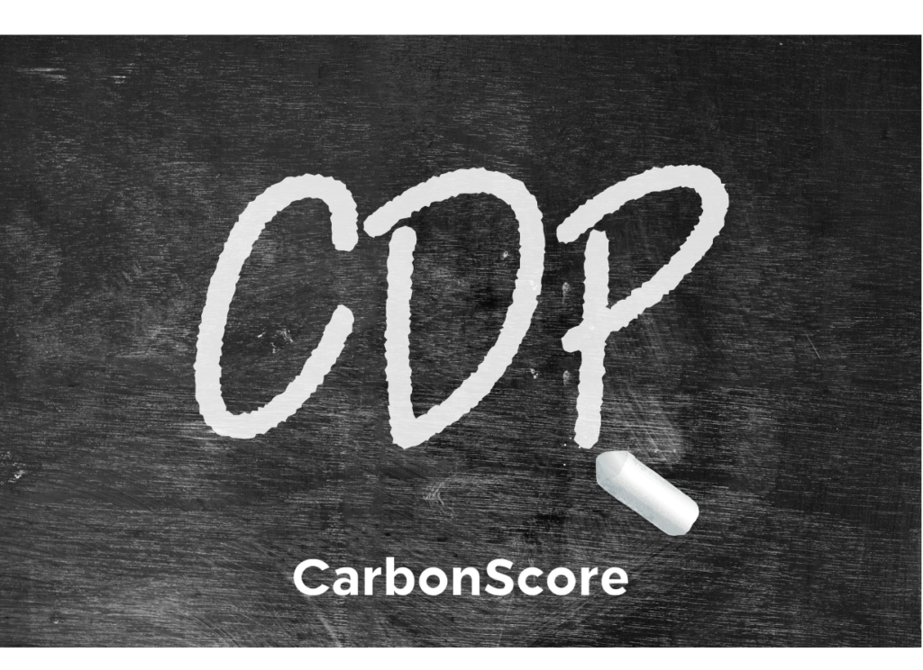 Wat is de CDP? - Carbonscore